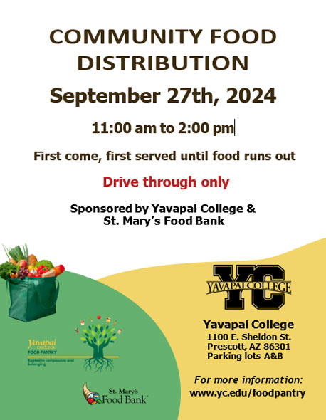 YC Food Pantry - Yavapai College